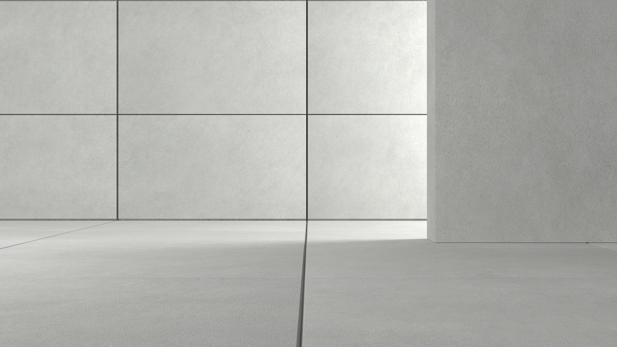 Tiles without grout: Installation